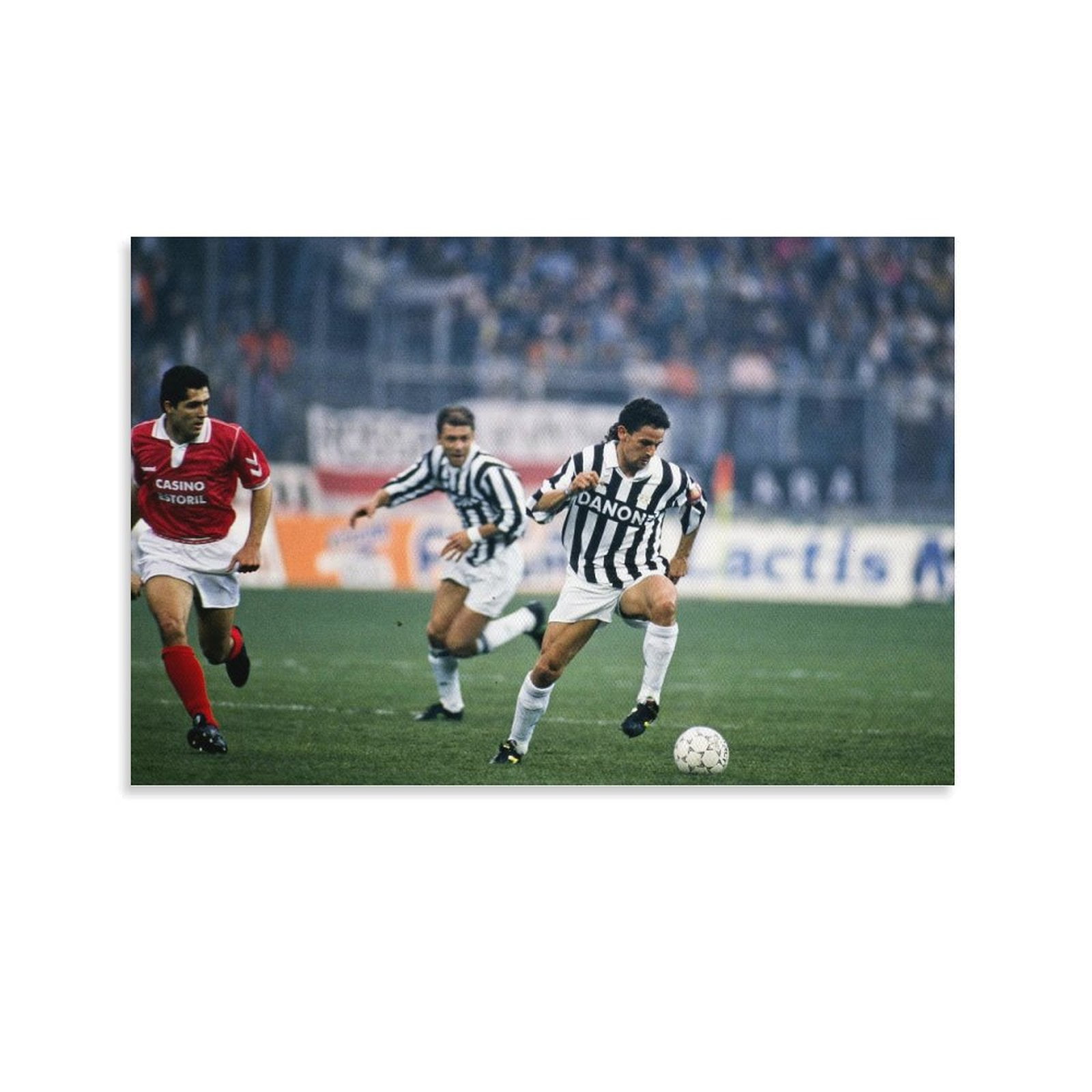 Roberto Baggio Footballer Player Poster Canvas Art Poster and Wall Art ...