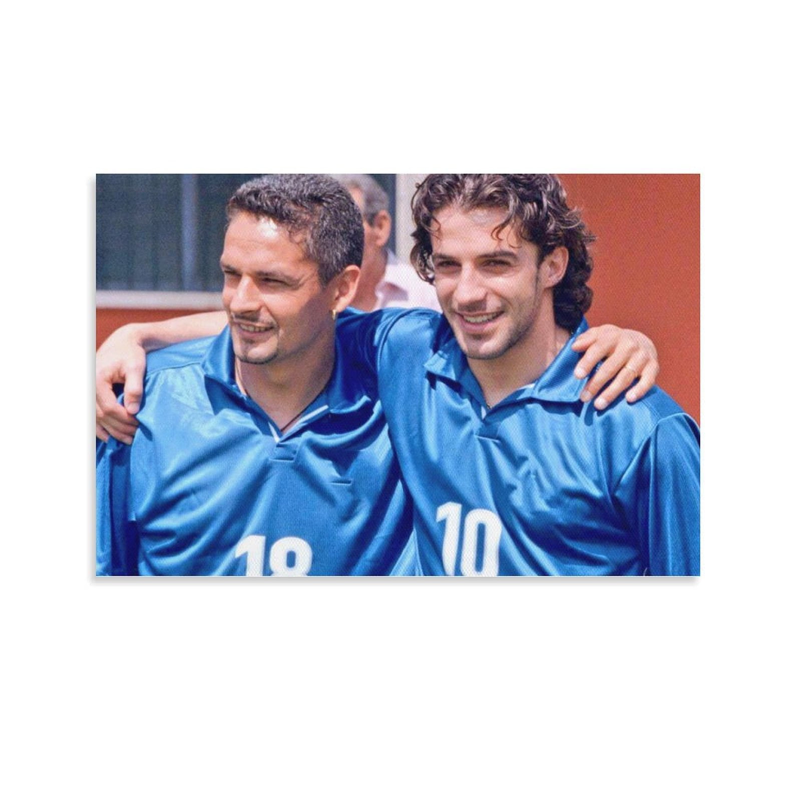 Roberto Baggio Footballer Poster Famous Italy Picture Print Wall Art ...