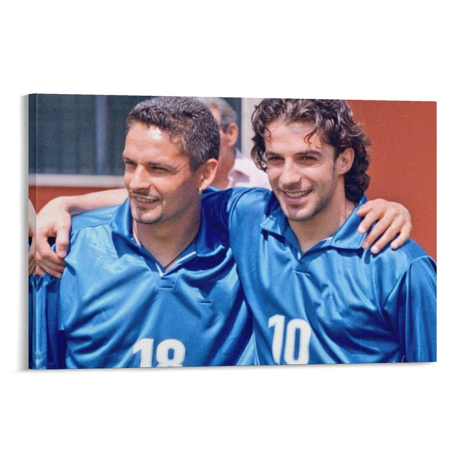 Roberto Baggio Footballer Poster Famous Italy Wall Art Picture Painting ...
