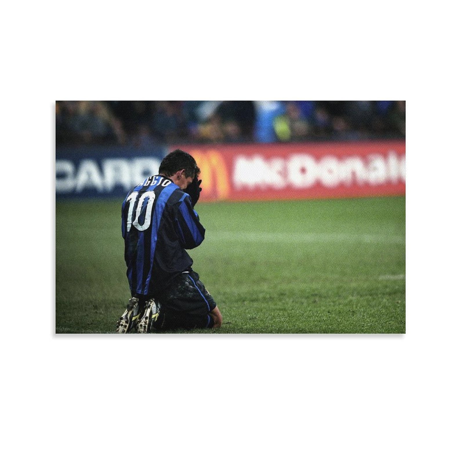 Roberto Baggio Footballer Poster Italy Poster Cool Artworks Painting ...