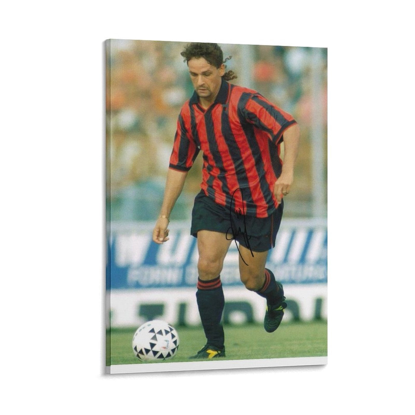 Roberto Baggio Footballer Poster Italy Poster Decorative Painting ...