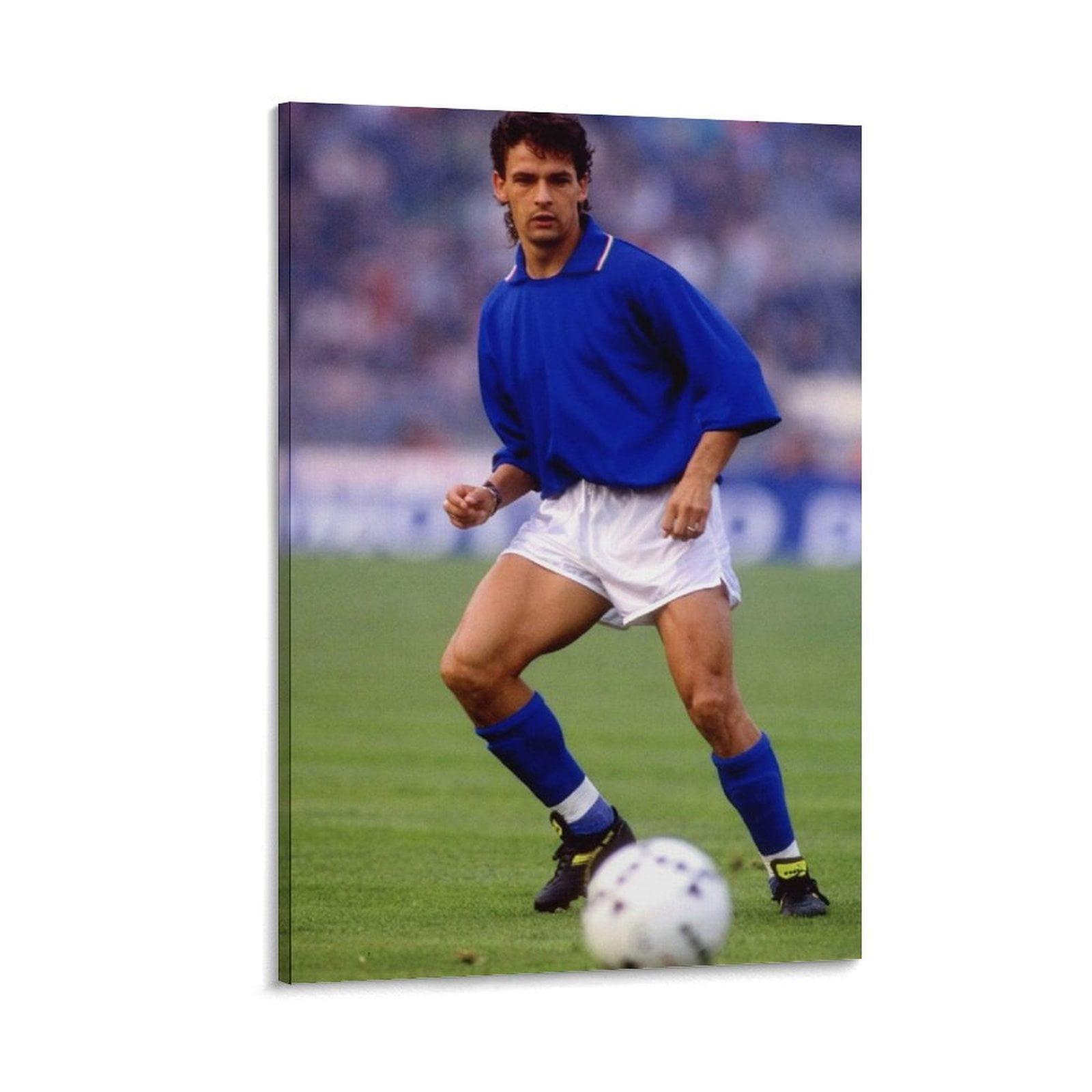Roberto Baggio Italy Athletes Poster Artworks Picture Print Poster Wall ...