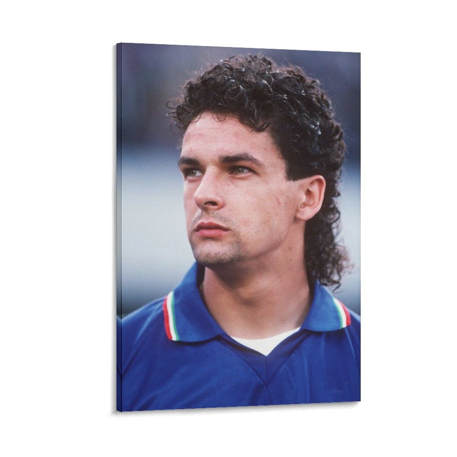 Roberto Baggio Poster Poster Cool Artworks Painting Wall Art Canvas ...