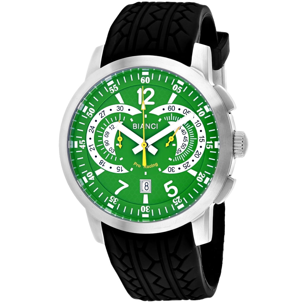 Roberto Bianci Men's Lombardo Green Dial Watch - RB70967 - Walmart.com