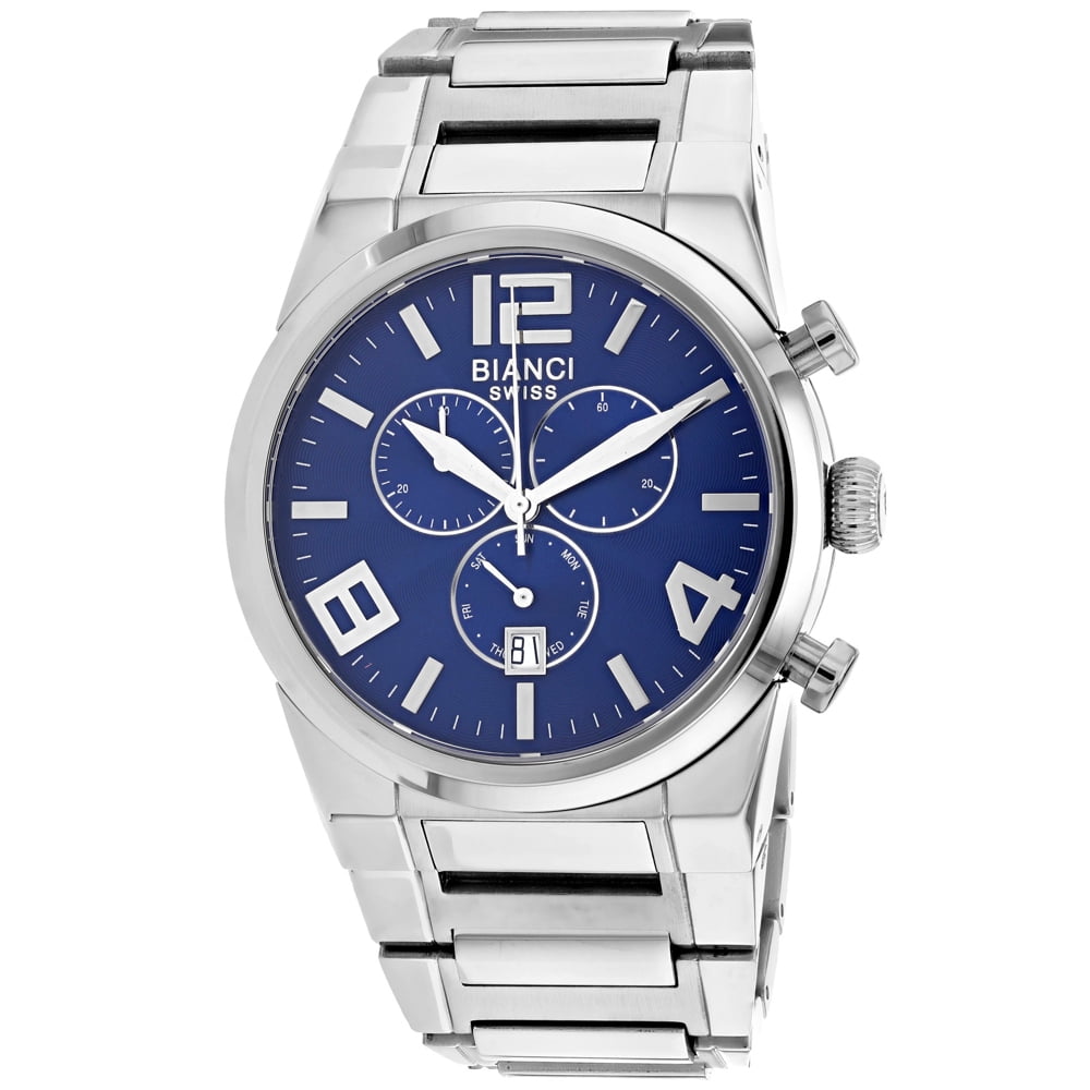 Roberto Bianci Men's Rizzo Blue Dial Watch - RB90730 - Walmart.com