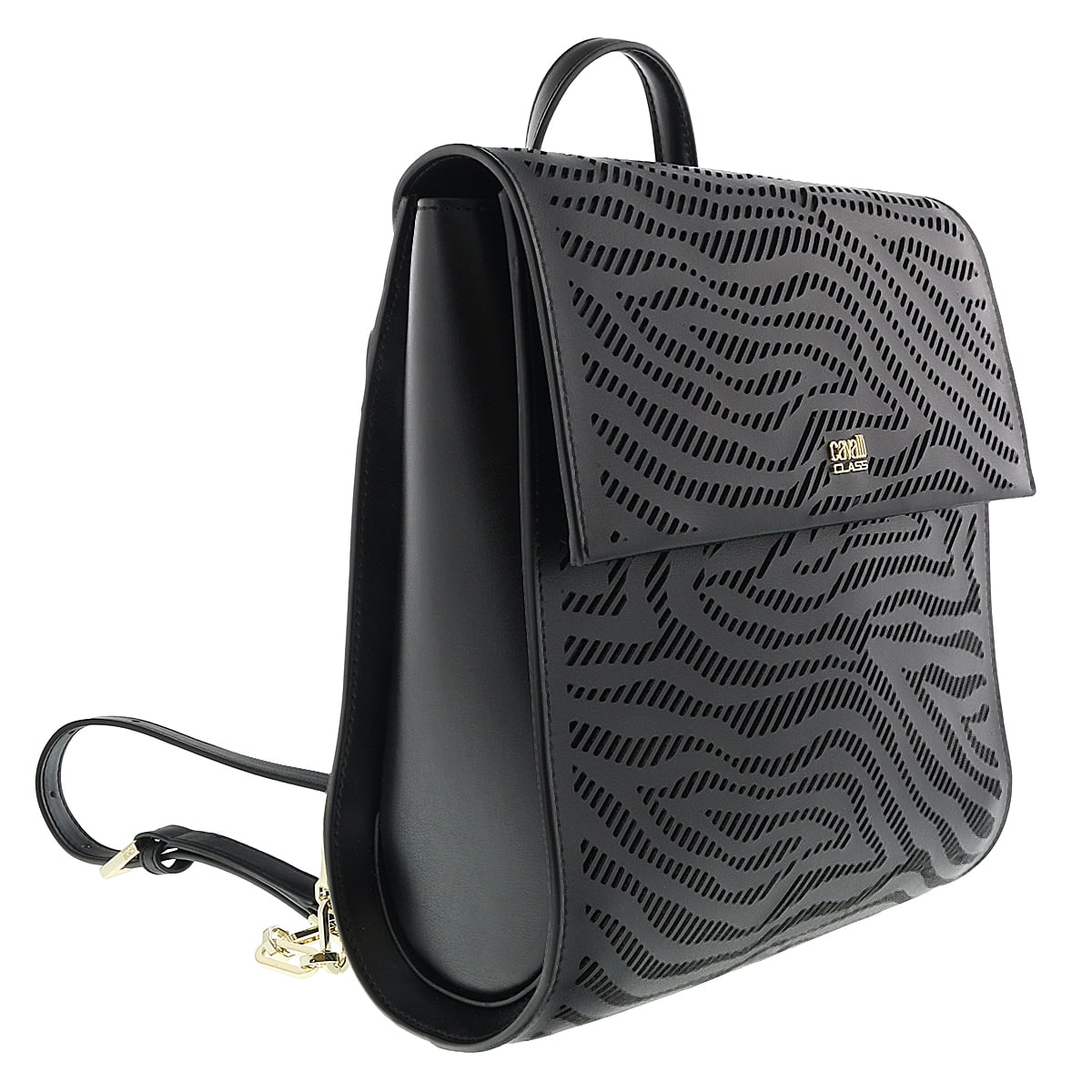 Roberto Cavalli Black Audrey 004 Backpack - Walmart.com