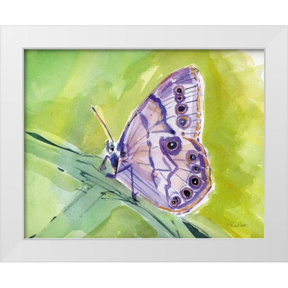 Roberto, LuAnn 24x20 White Modern Wood Framed Museum Art Print Titled ...