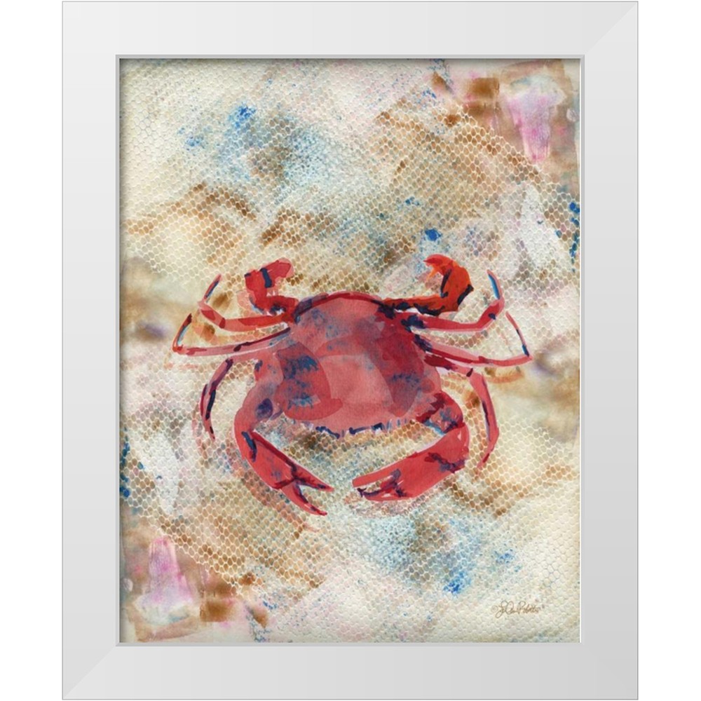 Roberto, LuAnn 26x32 White Modern Wood Framed Museum Art Print Titled ...