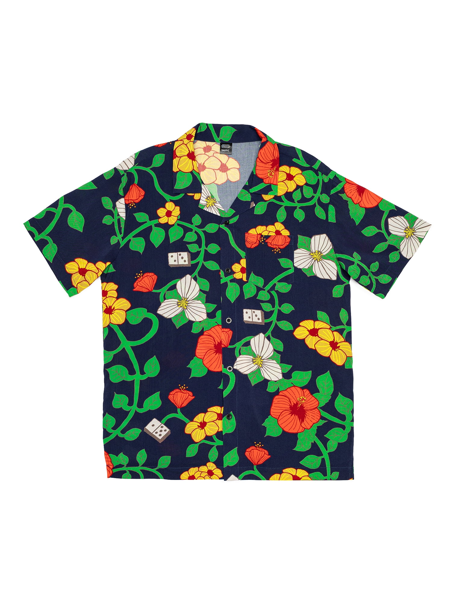 Roberto Lugo All Gender Hibiscus Print Rayon Shirt S-3XL Artistic ...