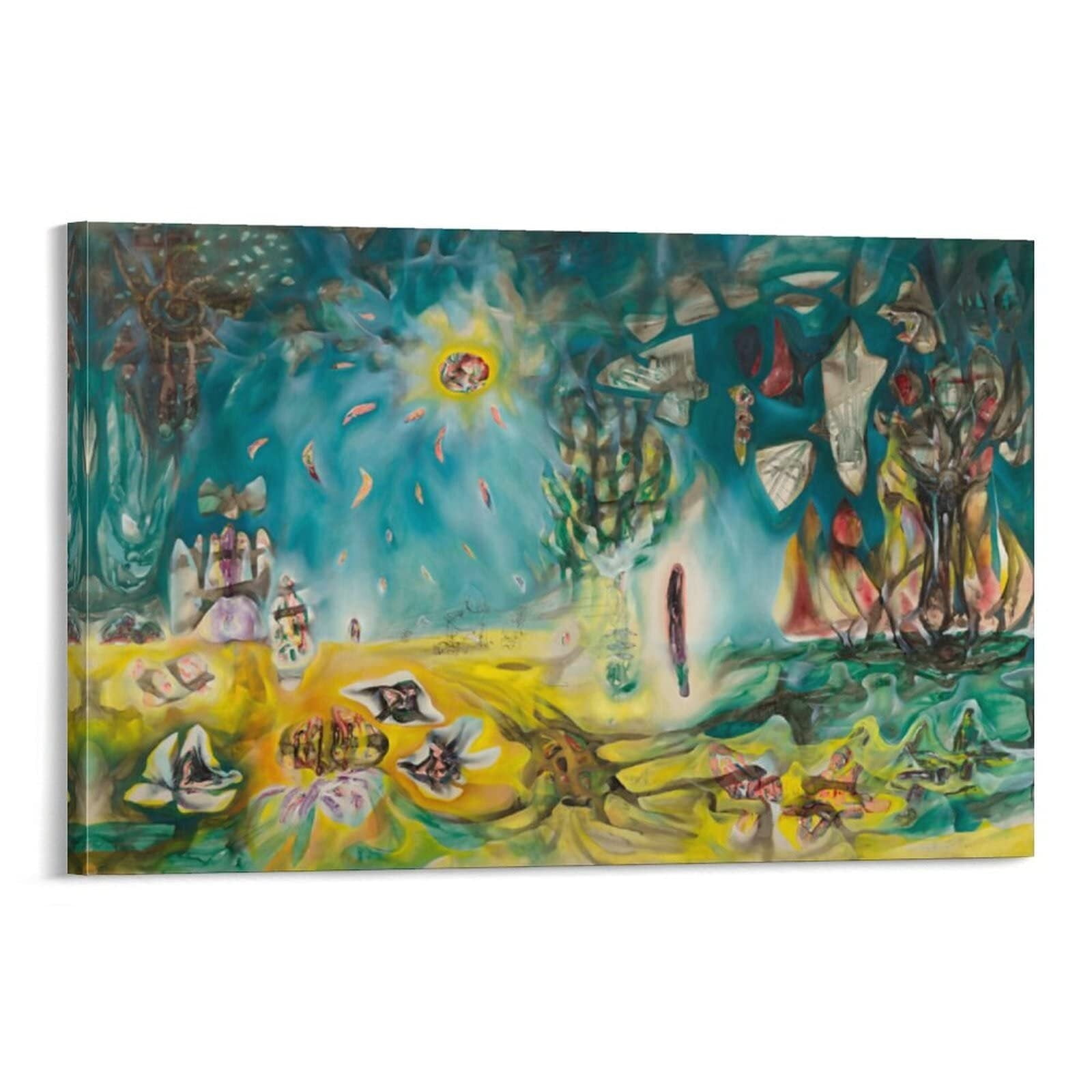 Roberto Matta The Earth Is A Mans Art Painting Artworks Picture Print ...