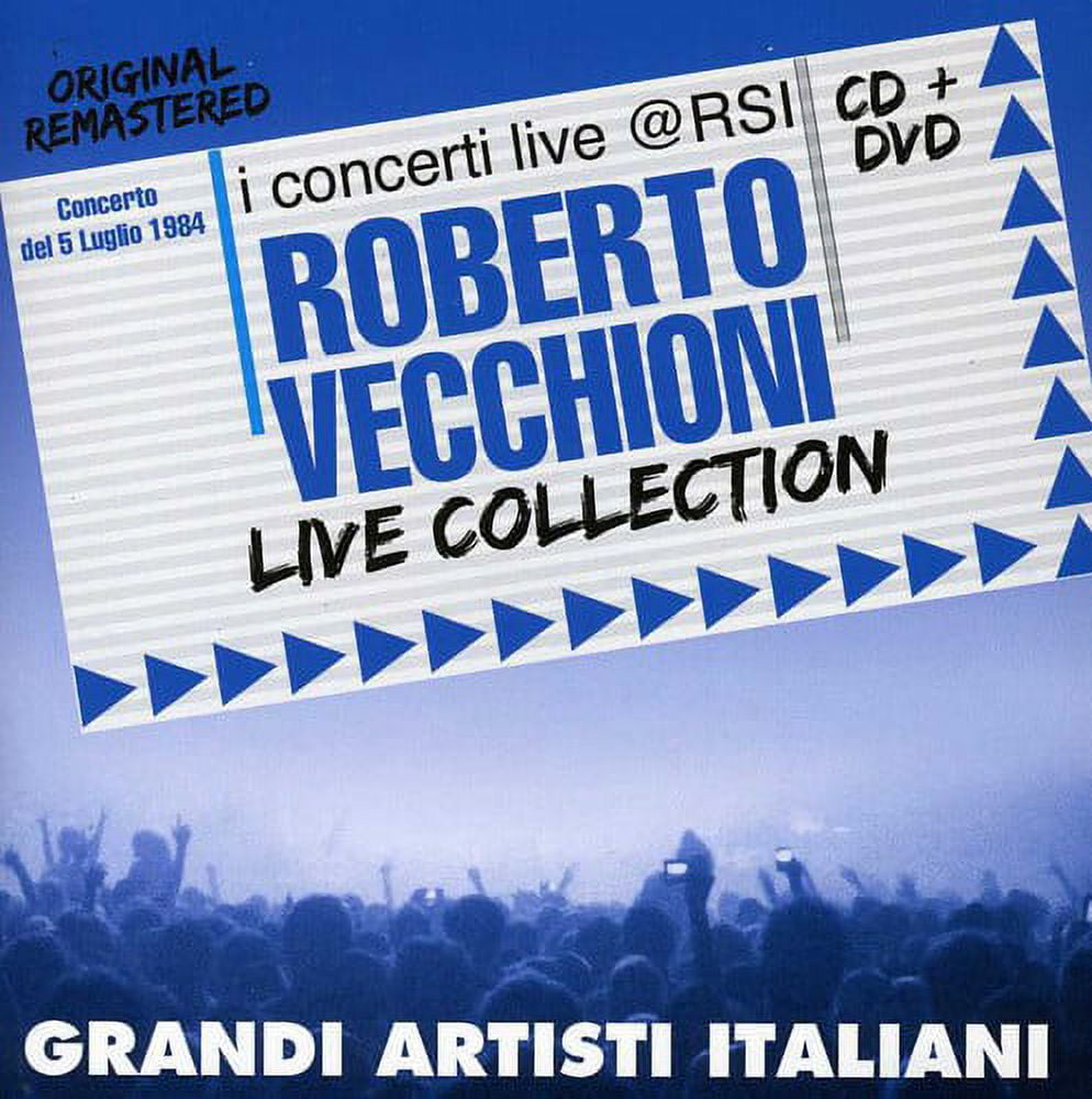 Roberto Vecchioni - Live Collection - Music & Performance - CD ...