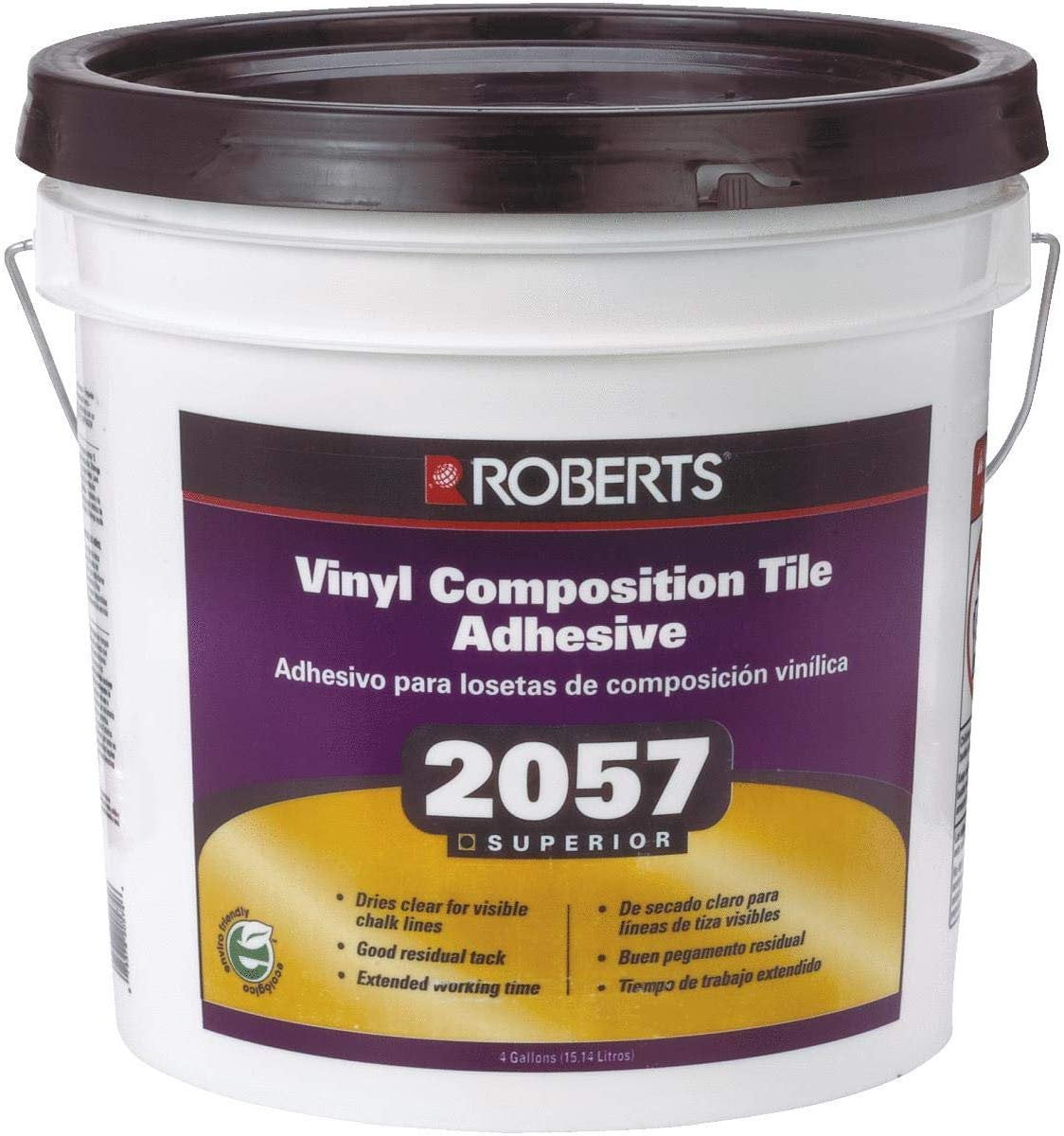Roberts 2057-4 Clear Th in Spread Floor Tile Adhesive - Walmart.com