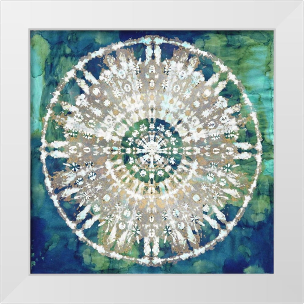 Roberts, Ellie 12x12 White Modern Wood Framed Museum Art Print Titled ...