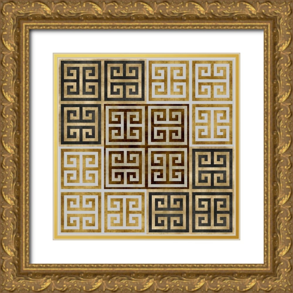 Roberts, Ellie 26x26 Gold Ornate Wood Framed with Double Matting Museum ...