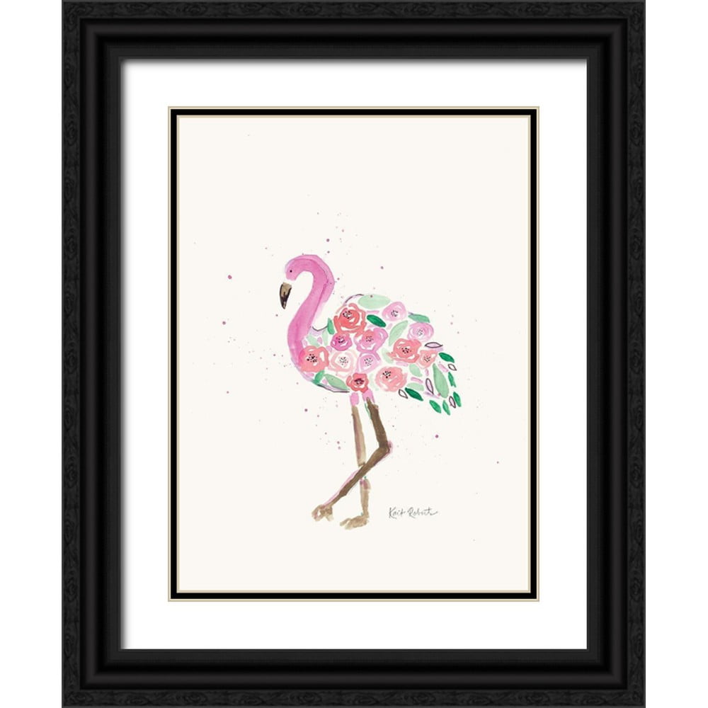 Roberts, Kait 11x14 Black Ornate Wood Framed with Double Matting Museum Art Print Titled ...