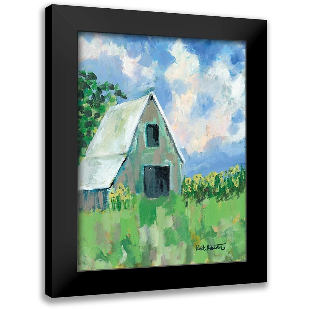 Roberts, Kait 12x14 Black Modern Framed Museum Art Print Titled - June ...