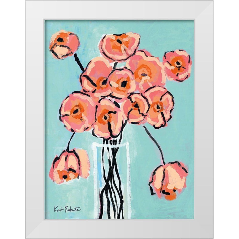 Roberts, Kait 12x14 White Modern Wood Framed Museum Art Print Titled ...