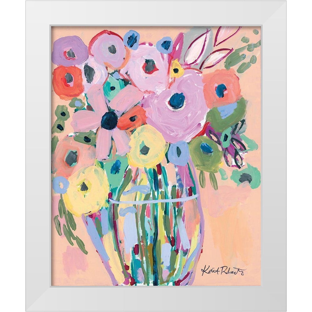 Roberts, Kait 12x14 White Modern Wood Framed Museum Art Print Titled ...