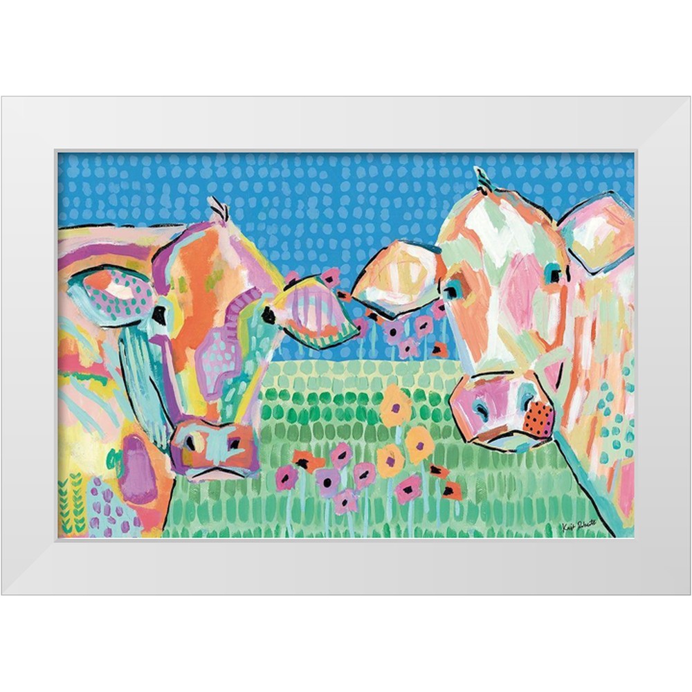 Roberts, Kait 14x11 White Modern Wood Framed Museum Art Print Titled ...