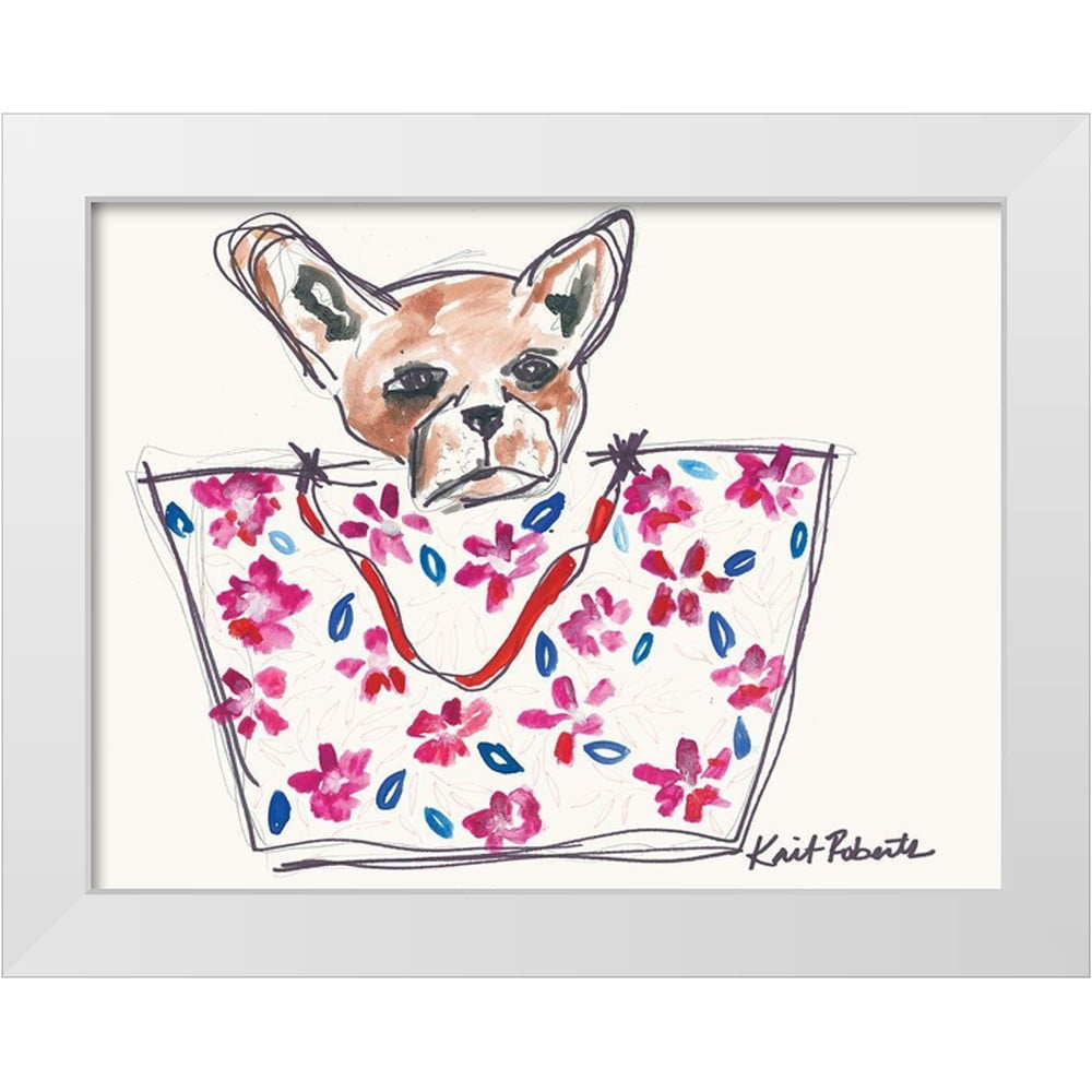 Roberts, Kait 14x12 White Modern Wood Framed Museum Art Print Titled ...