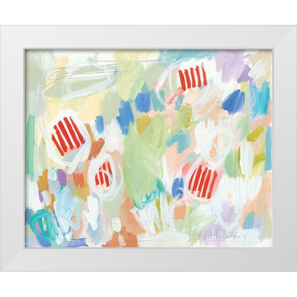 Roberts, Kait 18x15 White Modern Wood Framed Museum Art Print Titled ...