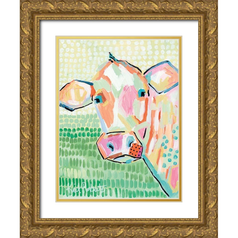 Roberts, Kait 19x24 Gold Ornate Wood Framed with Double Matting Museum ...