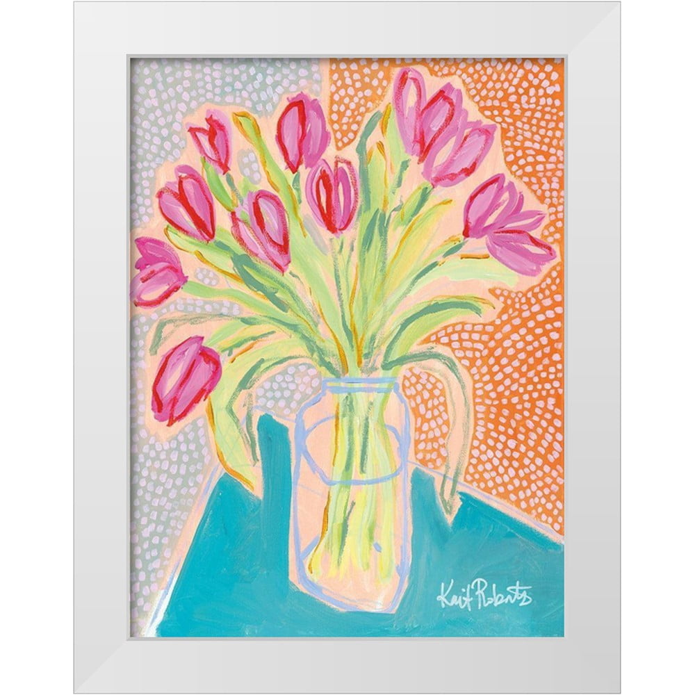 Roberts, Kait 19x24 White Modern Wood Framed Museum Art Print Titled ...