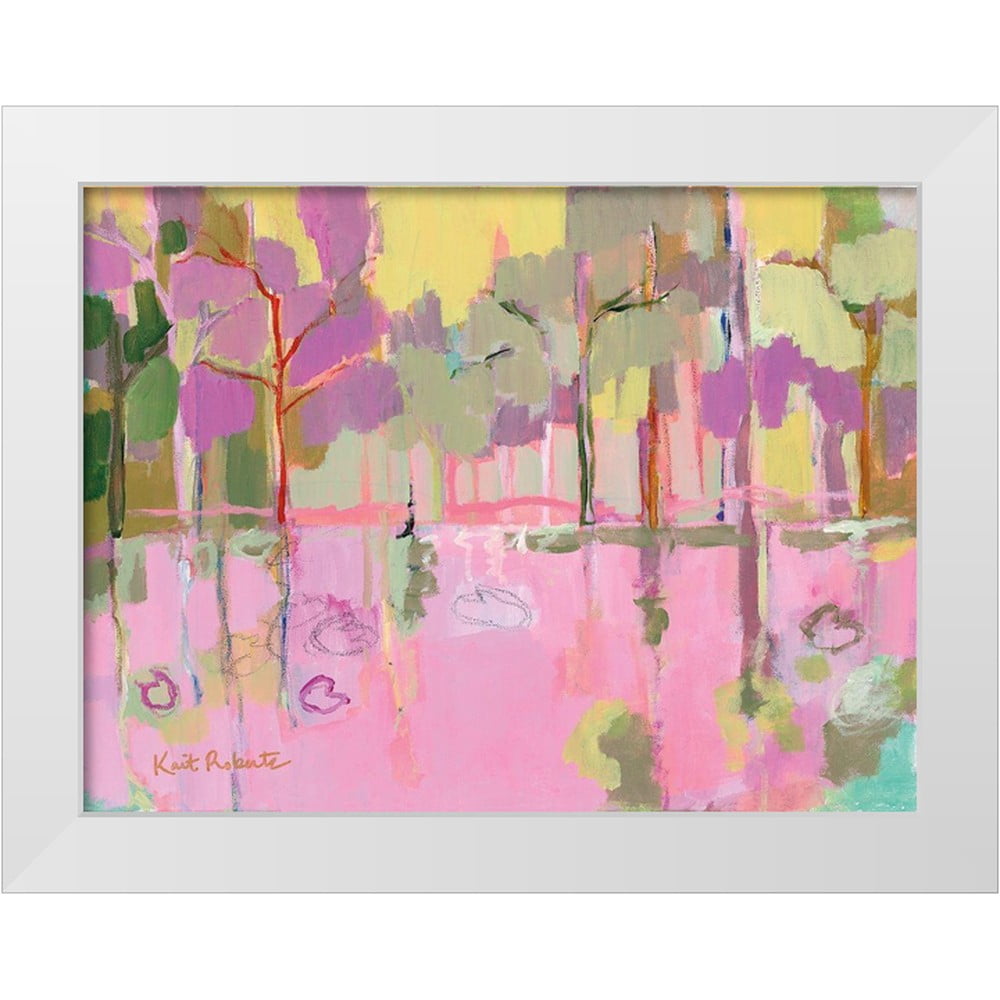 Roberts, Kait 24x19 White Modern Wood Framed Museum Art Print Titled ...