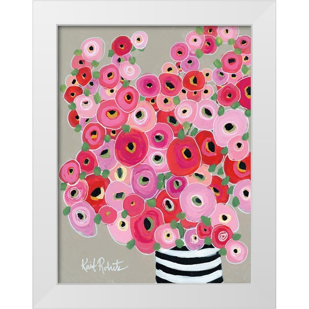 Roberts, Kait 25x32 White Modern Wood Framed Museum Art Print Titled ...