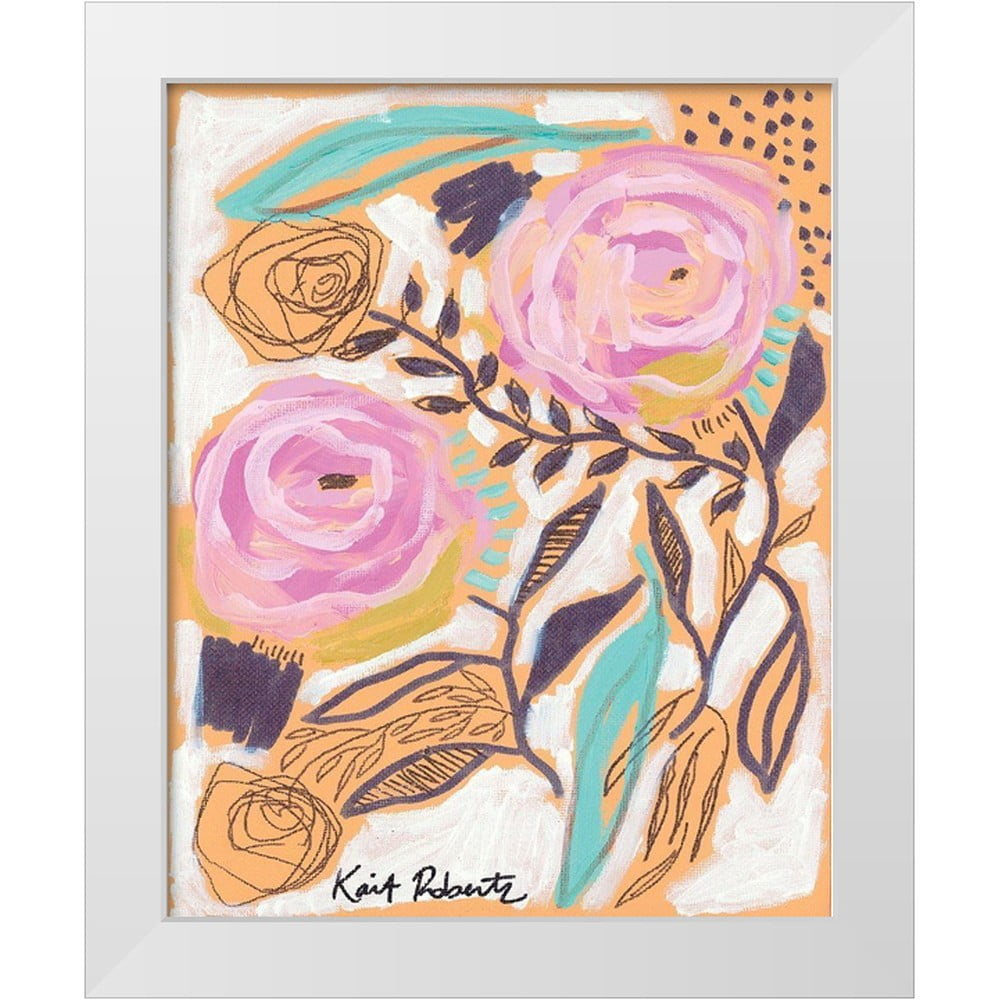 Roberts, Kait 26x32 White Modern Wood Framed Museum Art Print Titled ...