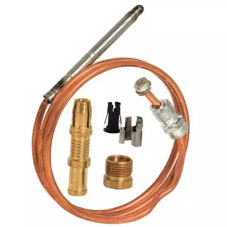 Robertshaw 1980-030 Thermocouple, Lp/Ng, 18 To 30 Mv, 30 In L., Snap ...