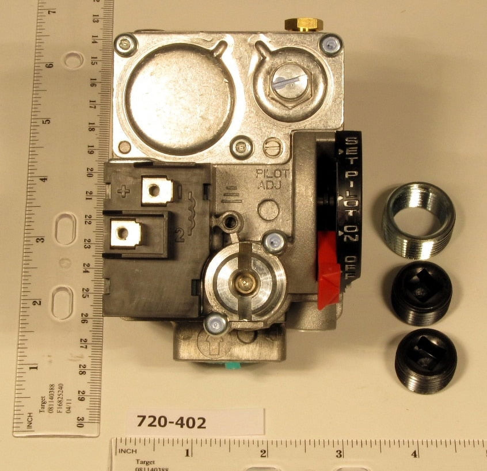 Robertshaw 720-402 - 24V 1/2 X 3/4 Standing Pilot Dual Gas Valve-150 ...