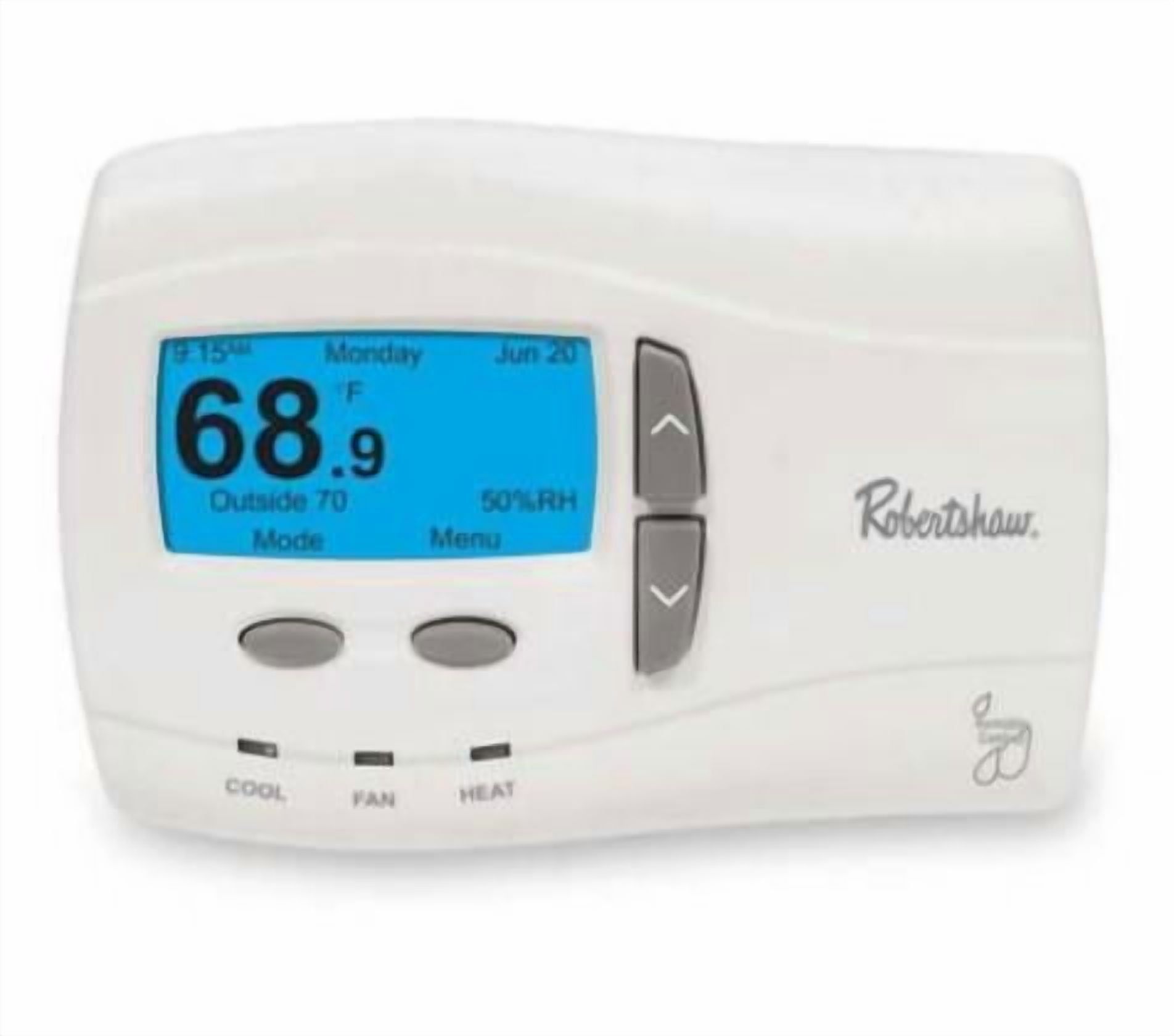 Robertshaw 9701I2, Programmable Thermostat (1 Heat - 1 Cool) - Walmart.com