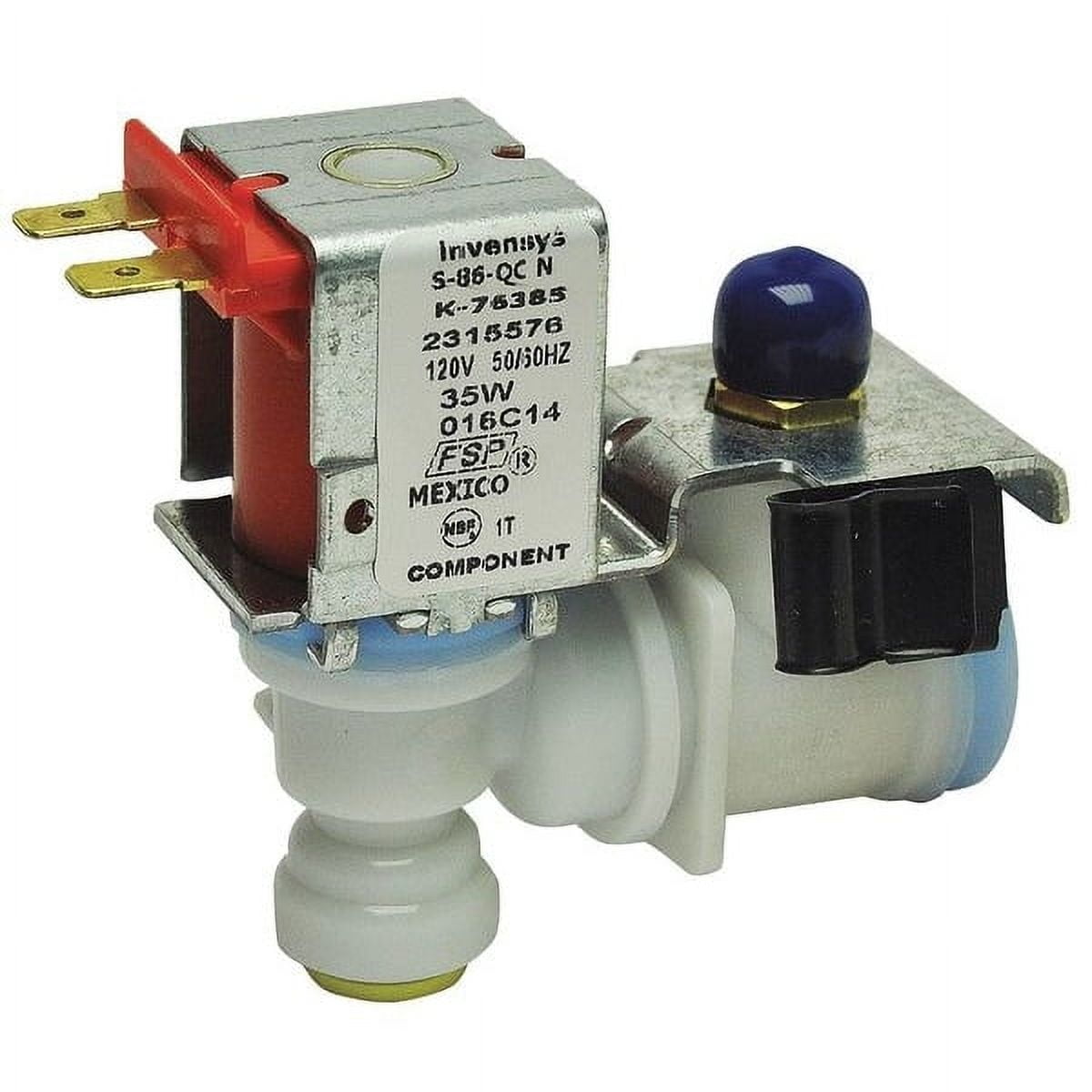 Commercial Ice Maker Water Valve, Polypro, Residential Ice Makers For ...