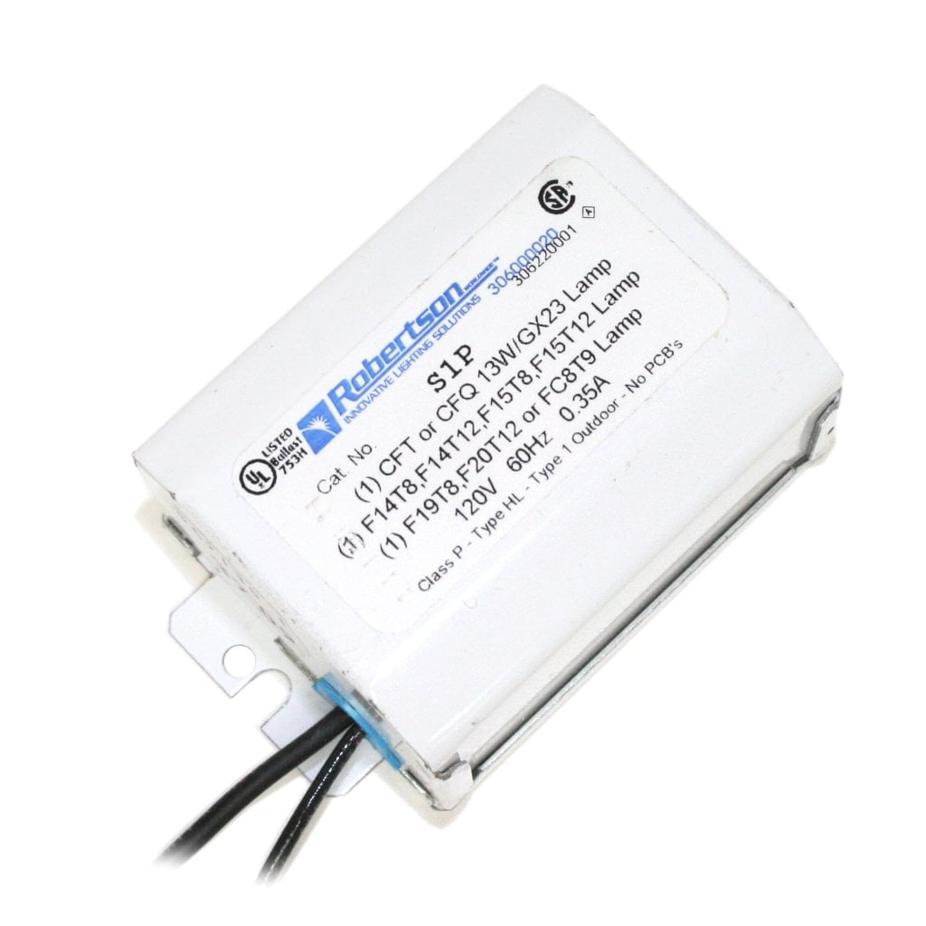 Robertson 00100 - S1P VERSION 1 Compact Fluorescent Ballast - Walmart.com