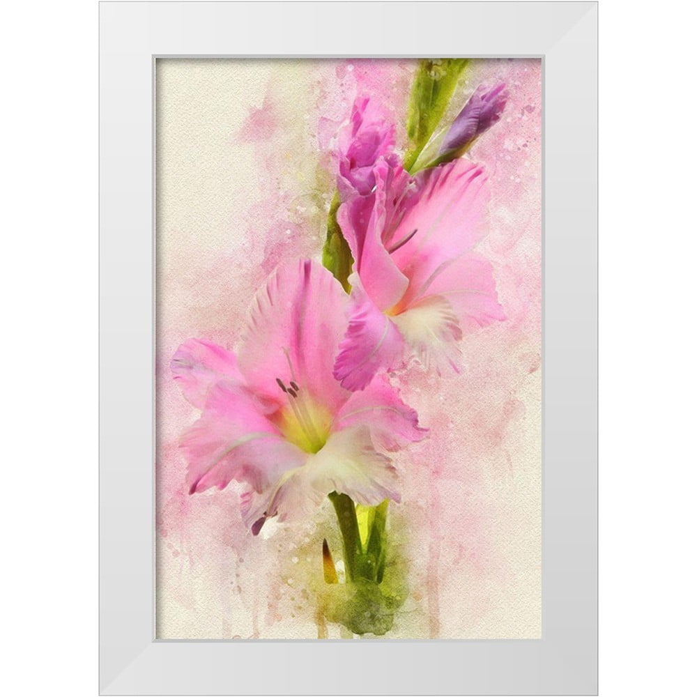 Robertson, Leda 17x24 White Modern Wood Framed Museum Art Print Titled ...
