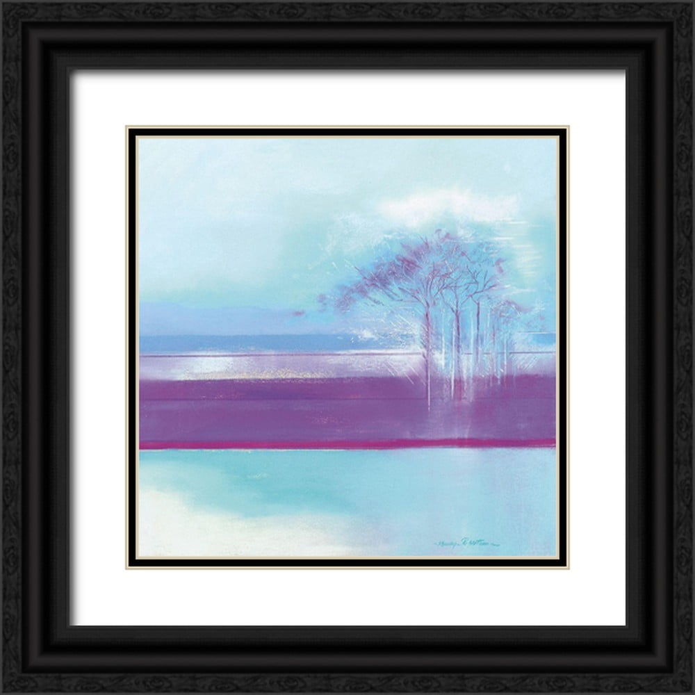 Robertson, Marilyn 15x15 Black Ornate Wood Framed with Double Matting ...