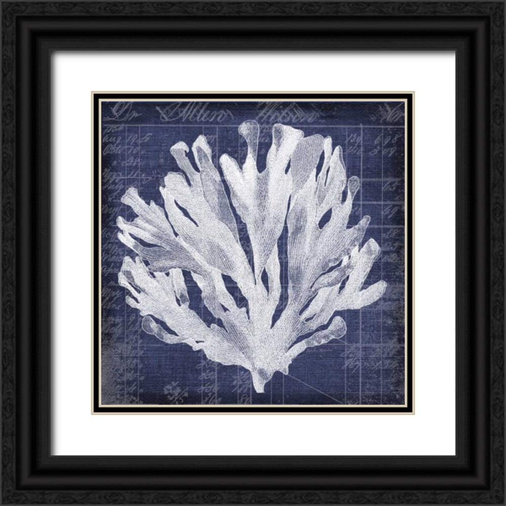 Robertson, Walter 20x20 Black Ornate Wood Framed with Double Matting ...