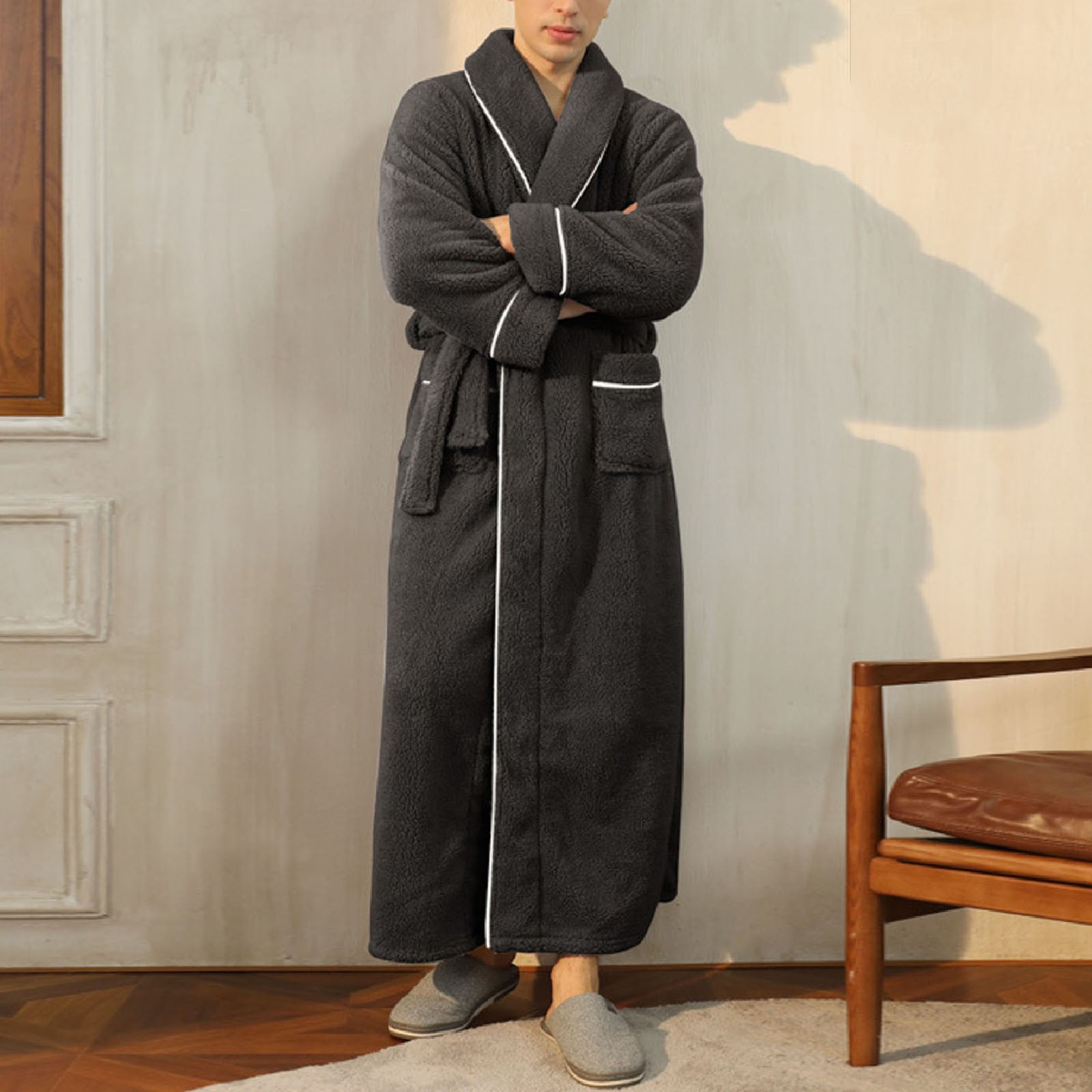 Robes For Men Mens Robes For Summer Robes Mens Thickened, Couple ...