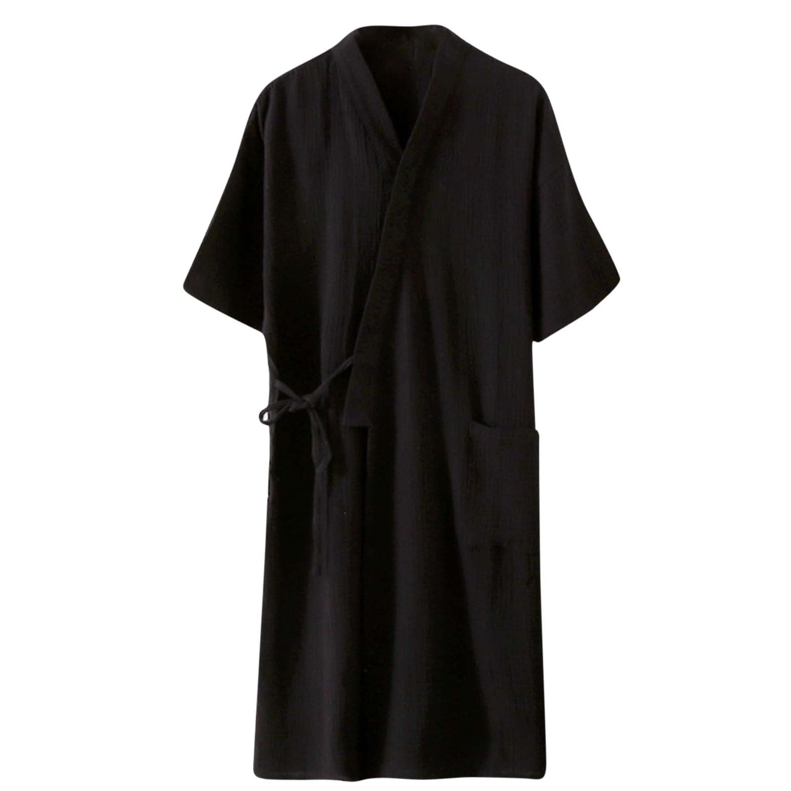 Robes For Men Viikei Mens Robes Warm Soft Plush Mens Robe With Hood Plus Size Plus Thick Robe