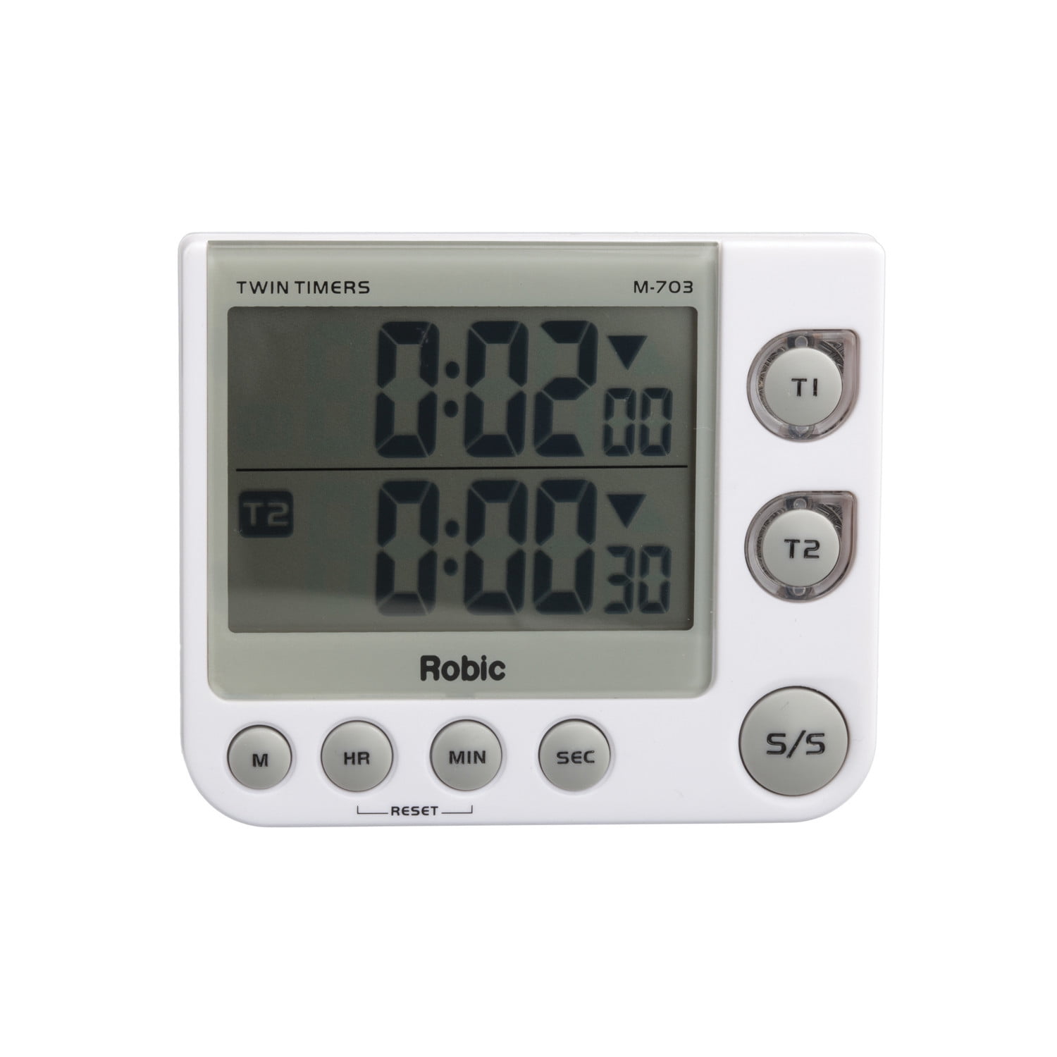 Robic M-703 Twin Timers Countdown Stopwatch - Walmart.com