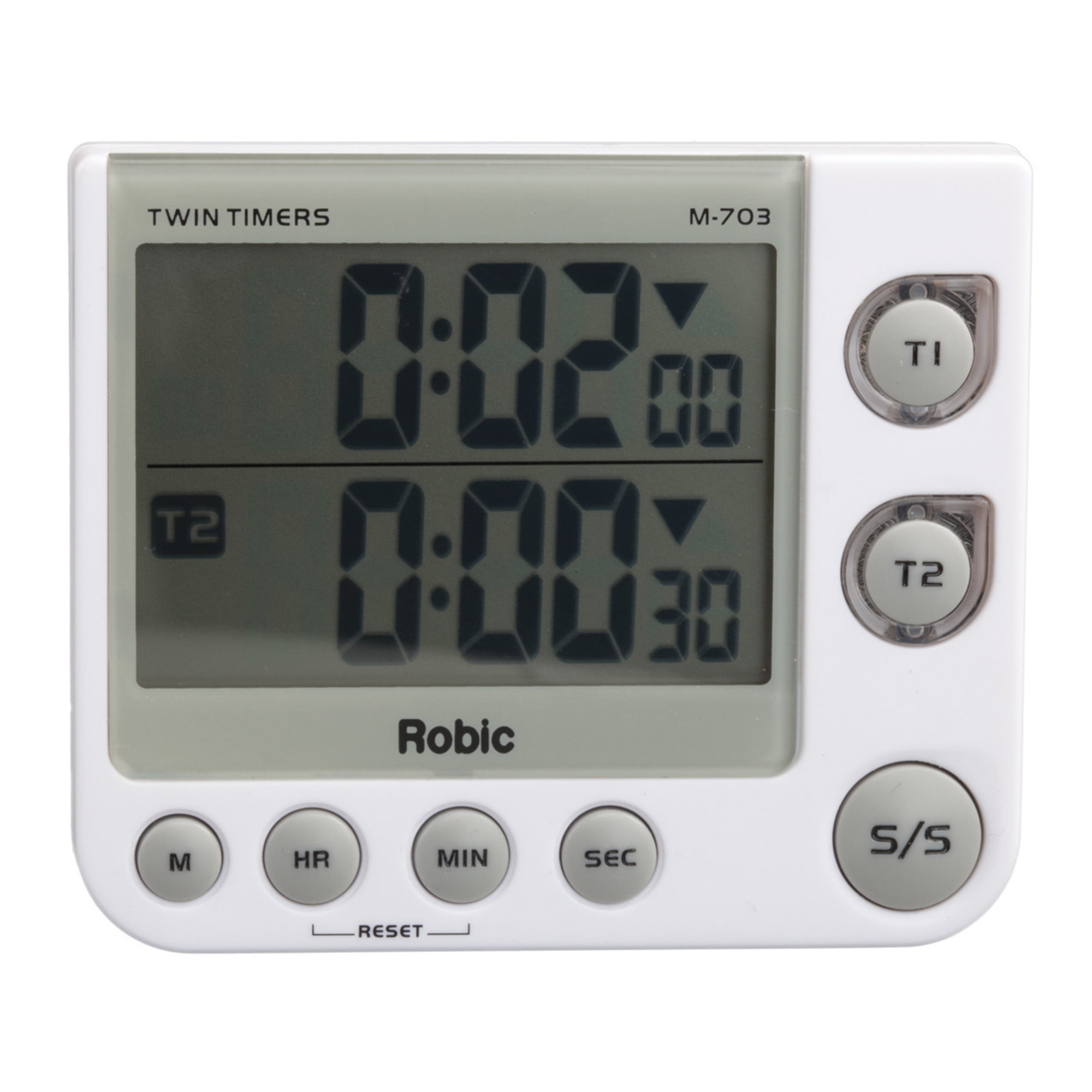 Robic M-703 Twin Timers Countdown Stopwatch - Walmart.com