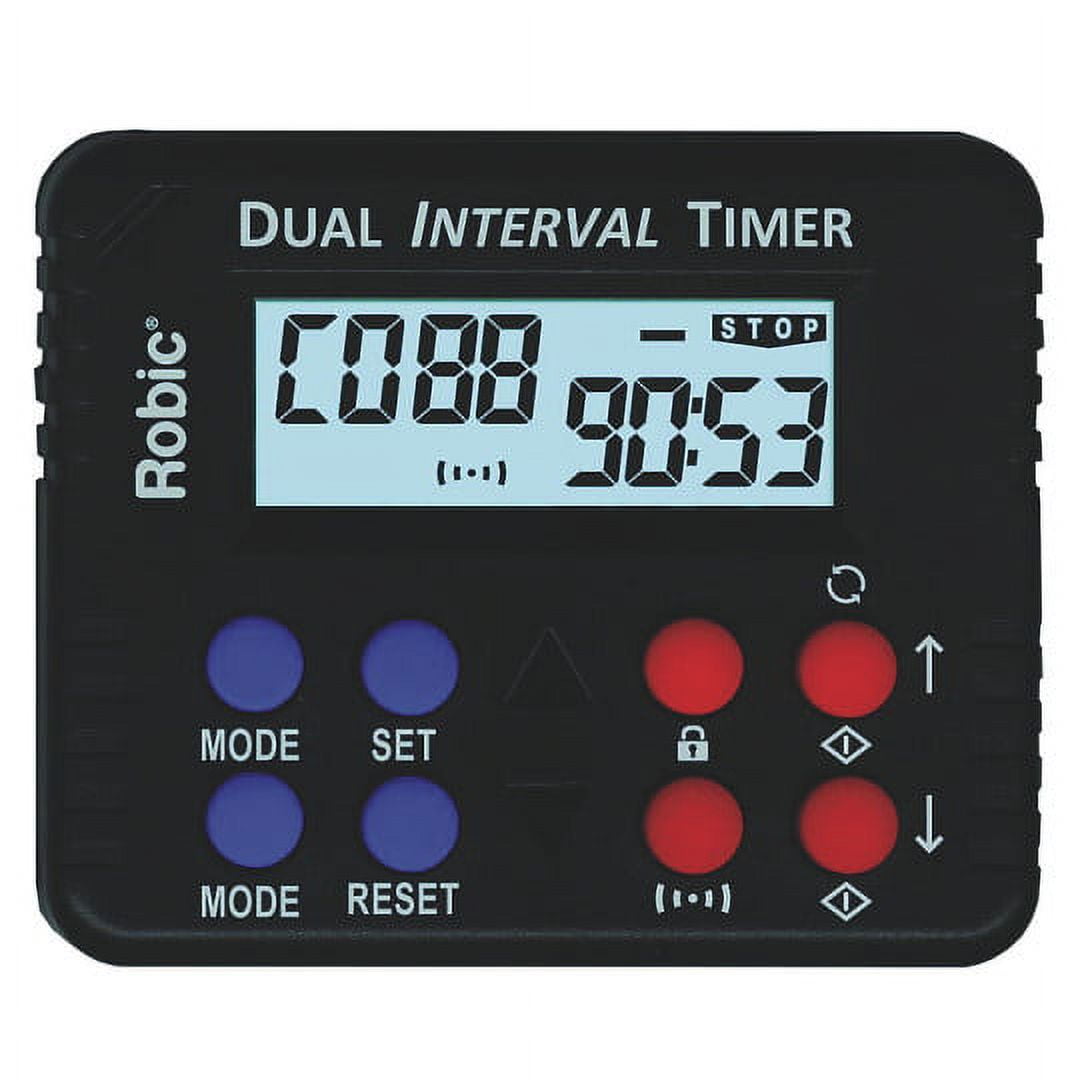 Robic M613 Personal Dual Interval and Countdown Timer - Walmart.com