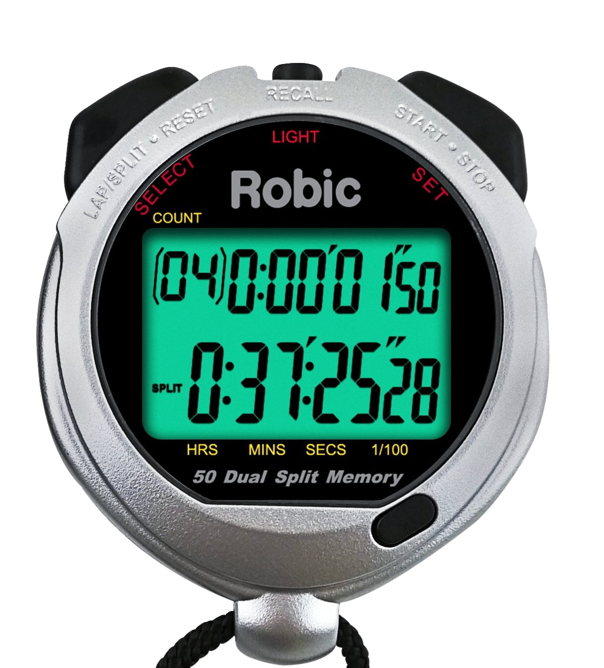 Robic Silver 60 Stopwatch, Silver - Walmart.com
