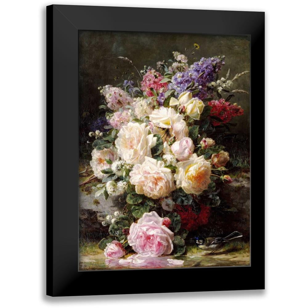 Robie, Jean-Baptiste 14x18 Black Modern Framed Museum Art Print Titled ...