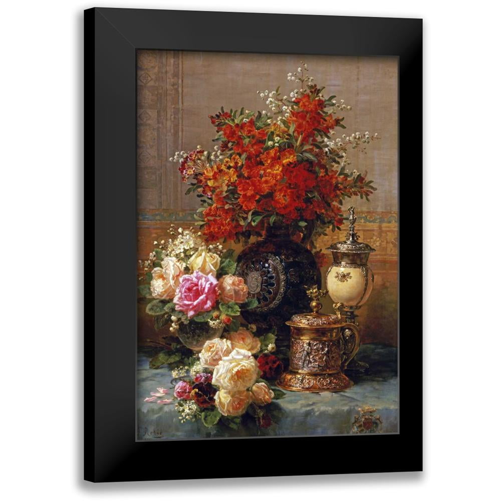 Robie, Jean-Baptiste 14x18 Black Modern Framed Museum Art Print Titled ...