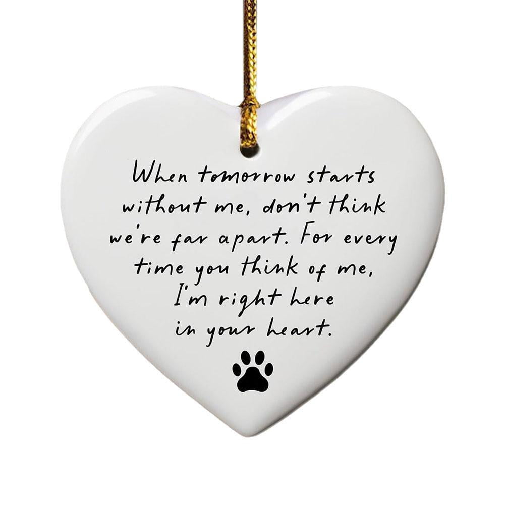 A Robin in The Garden Heart Sympathy Gift,Robins Appear When Loved Ones ...