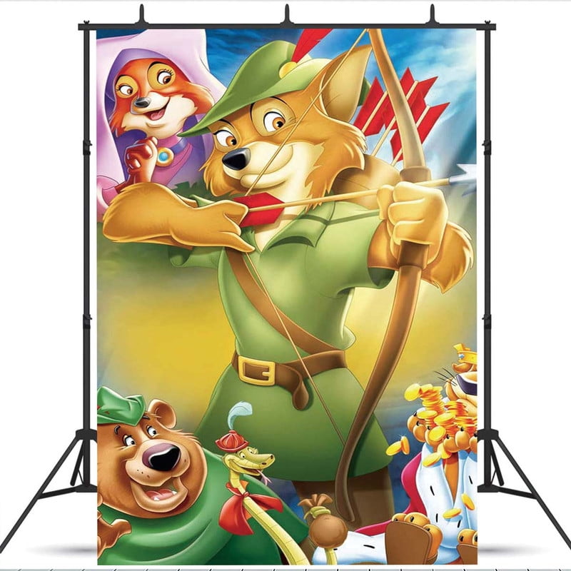 Robin Hood Birthday Party Supplies Banner Backdrop Background Taspestry ...