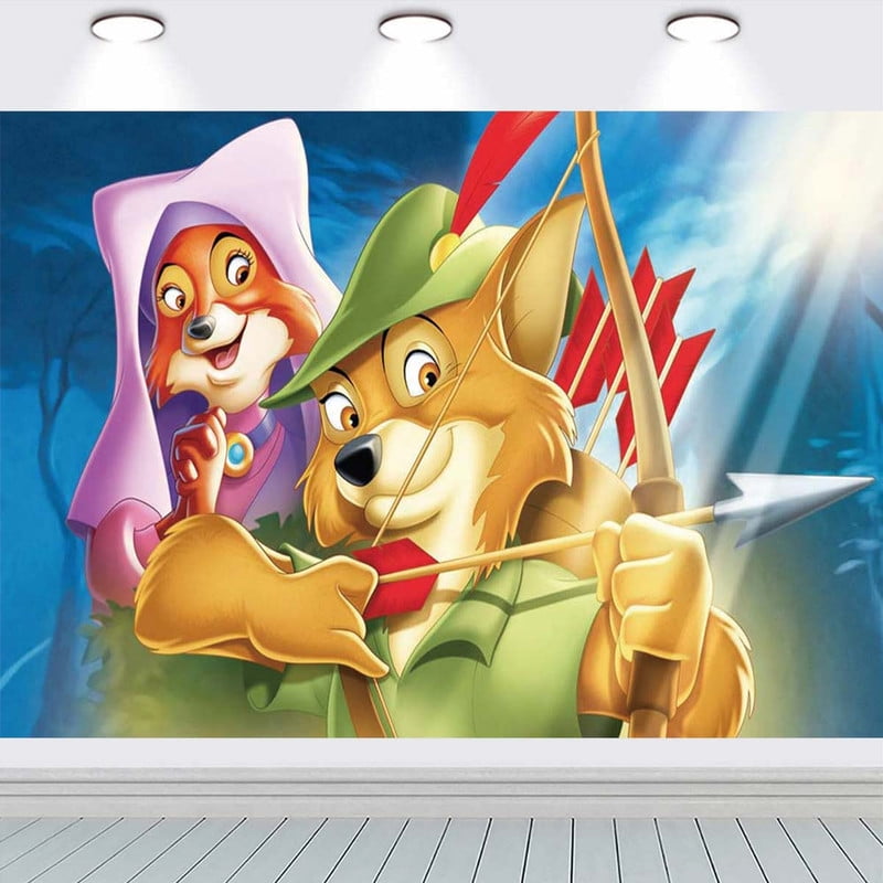 Robin Hood Party Supplies Backdrop Banner Poster Birthday Decorations ...