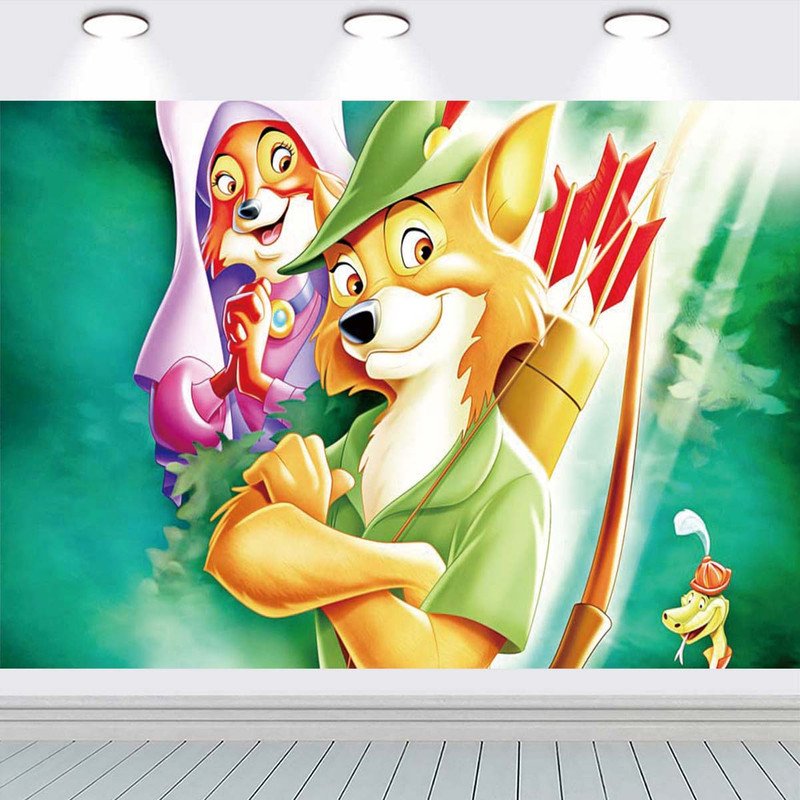 Robin Hood Taspestry Wall Decor Backdrop Banner Party Supplies Poster ...
